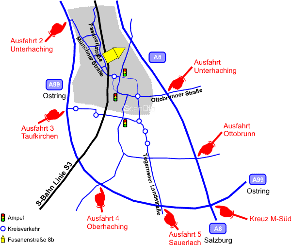 Company ScanDig Munich-Unterhaching: How to find us, journey ...